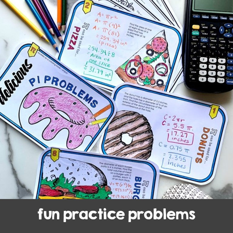 Pi Day Activity Bundle – Math Giraffe Shop