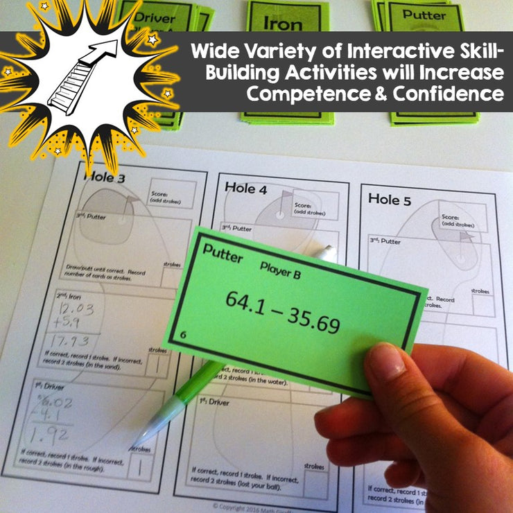 Fractions, Decimals, & Percents Activity Bundle: Games, Notes, Practic ...