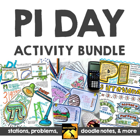 Pi Day Activity Bundle – Math Giraffe Shop